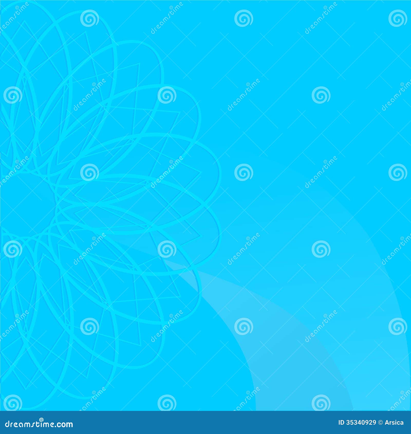 Blue Wallpaper Background Decorative Elements Stock Vector ...