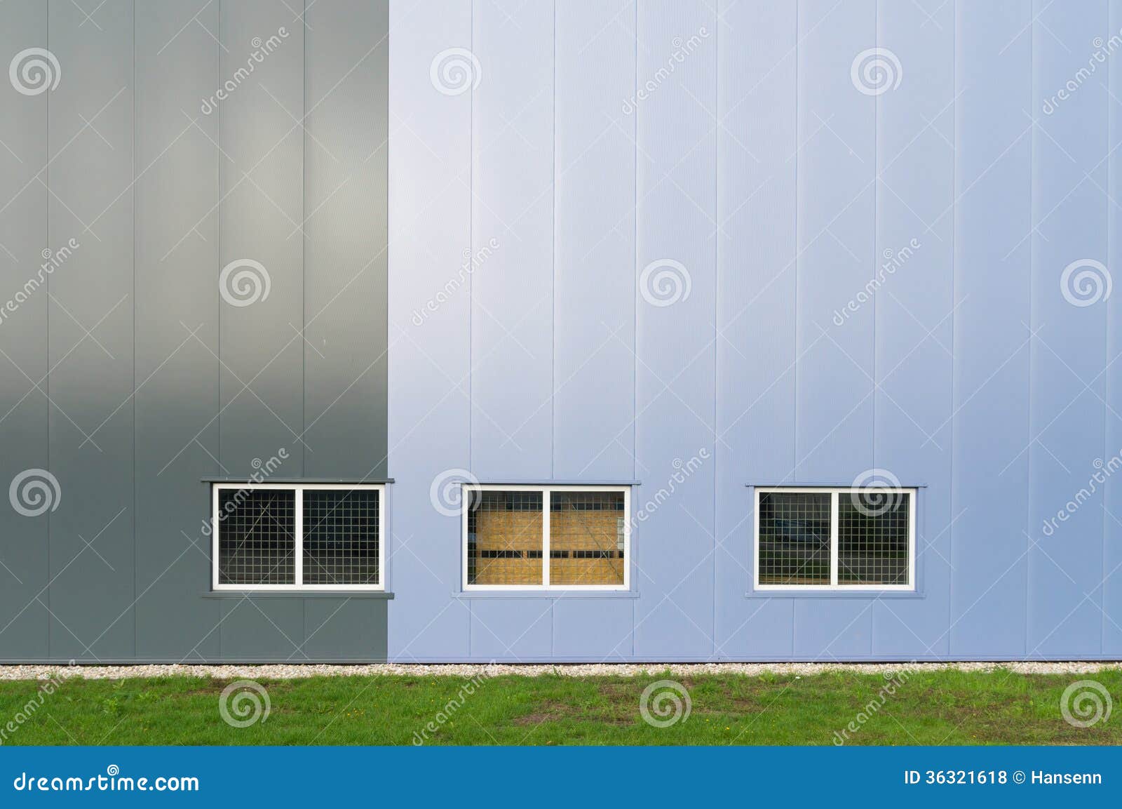 Blue warehouse stock photo. Image of store, freight, building - 36321618