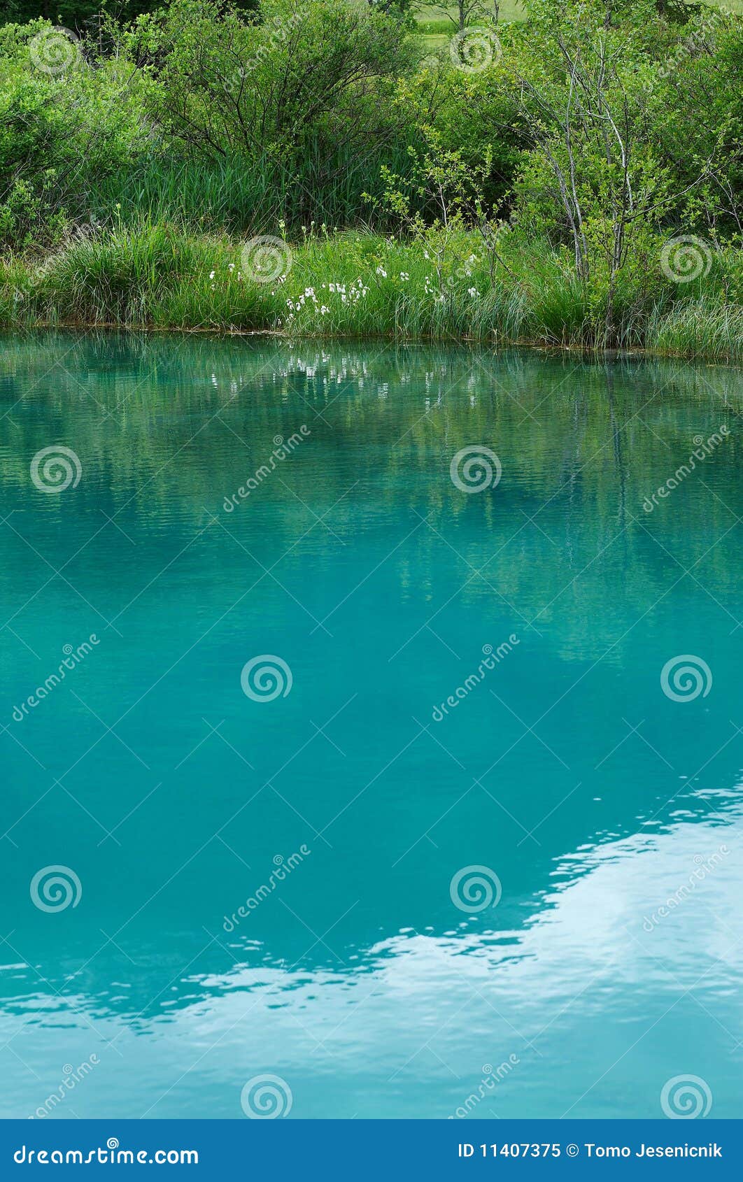 Blue water stock image. Image of lake, view, landscape - 11407375