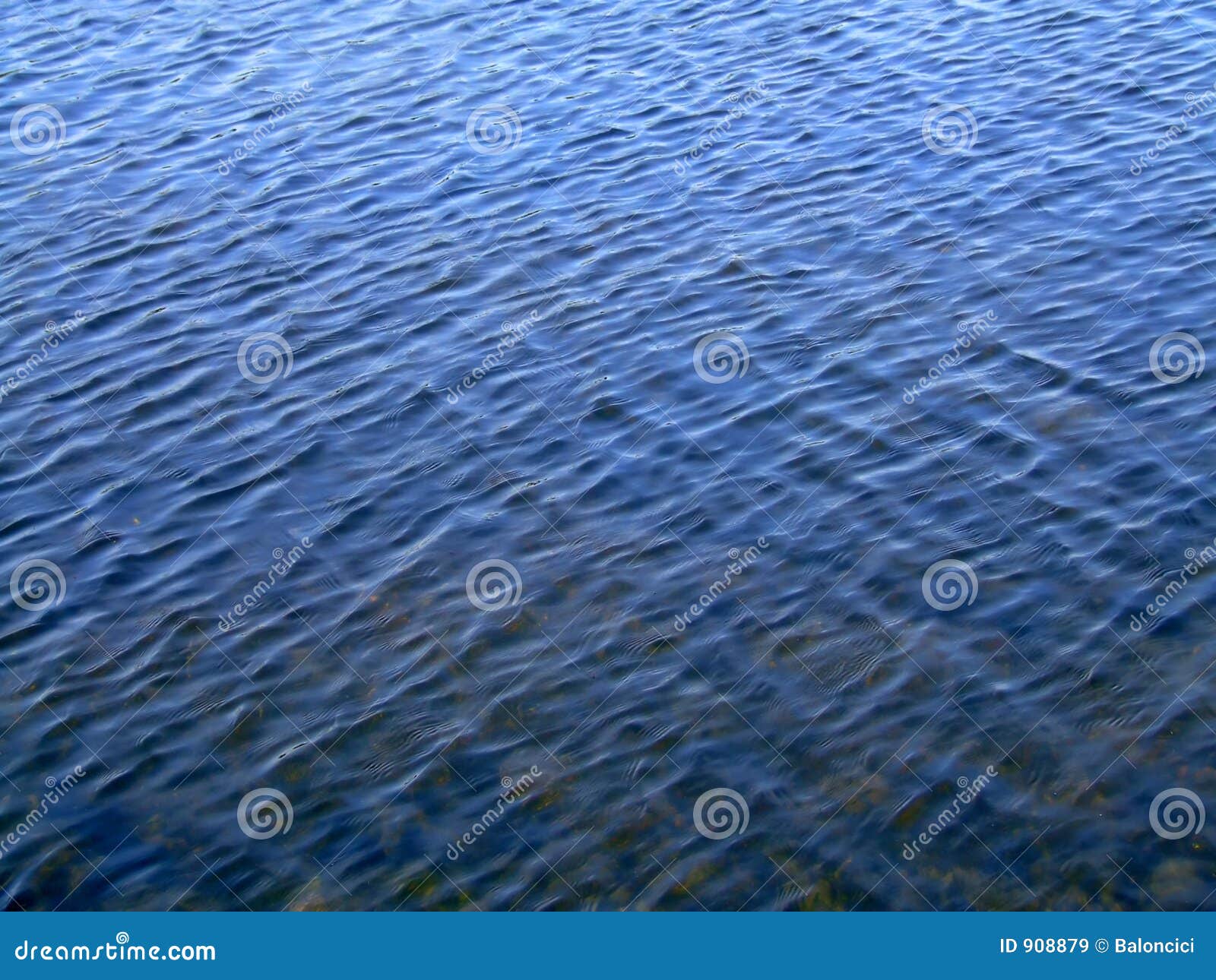 Blue water 2 stock image. Image of deep, surface, lake - 908879