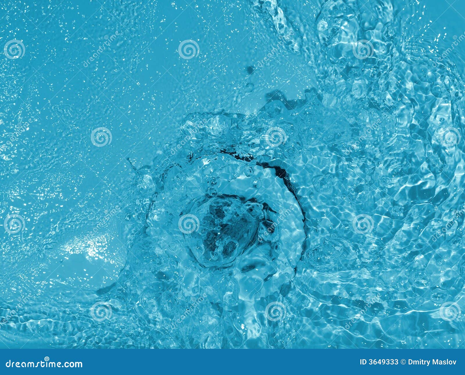 Blue Water stock image. Image of droplet, hole, blue, hygiene - 3649333