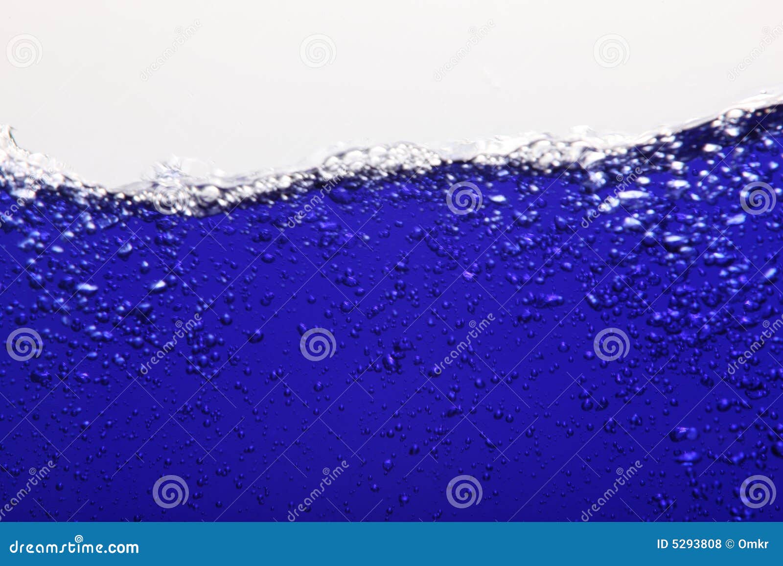 Blue water stock photo. Image of drink, boiling, cool - 5293808