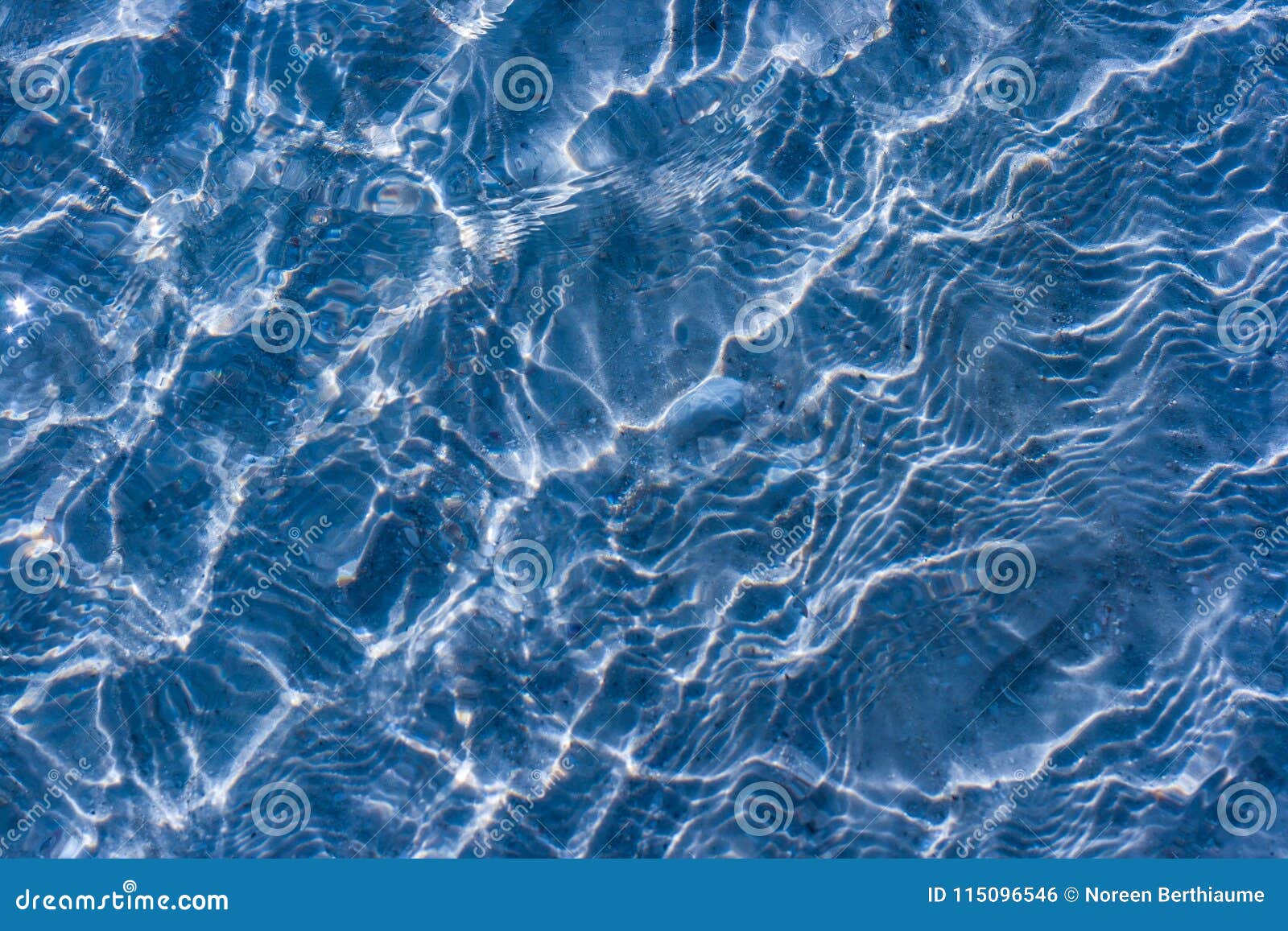 Pantone Phantom Blue Water Abstract with Waves Stock Photo - Image of ...