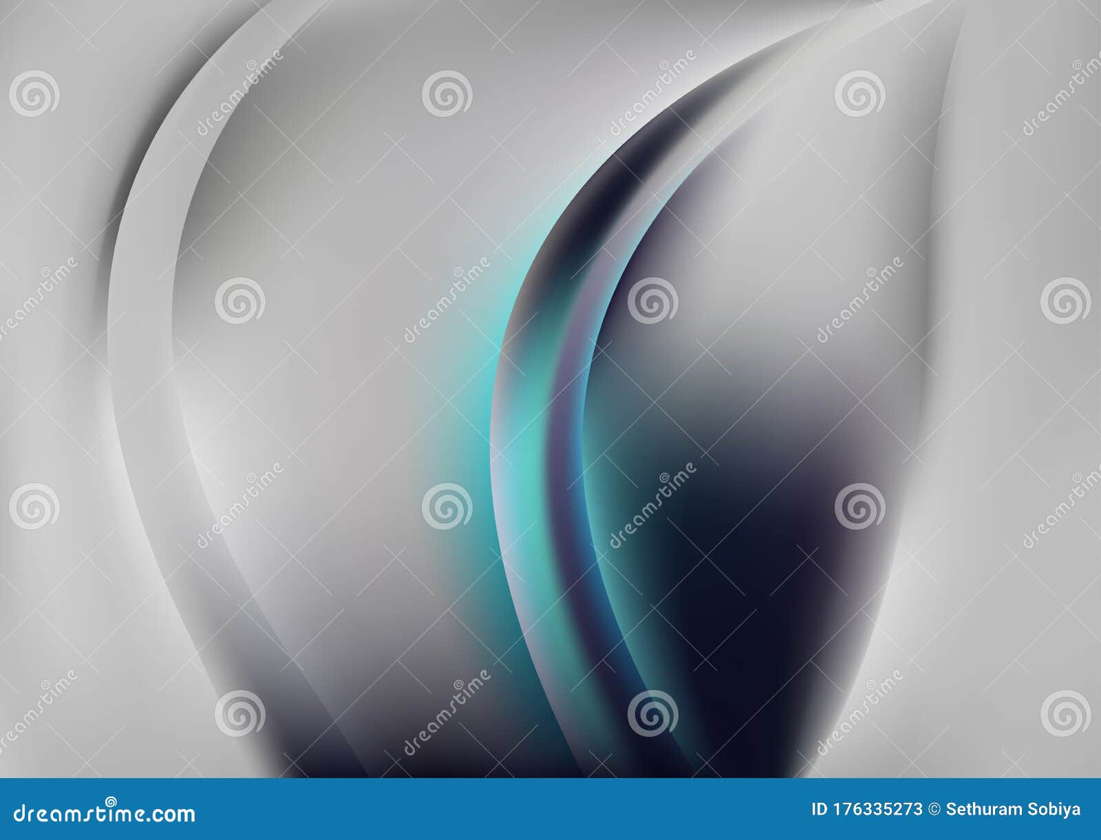 Blue Water Artistic Background Vector Illustration Design Stock Vector ...
