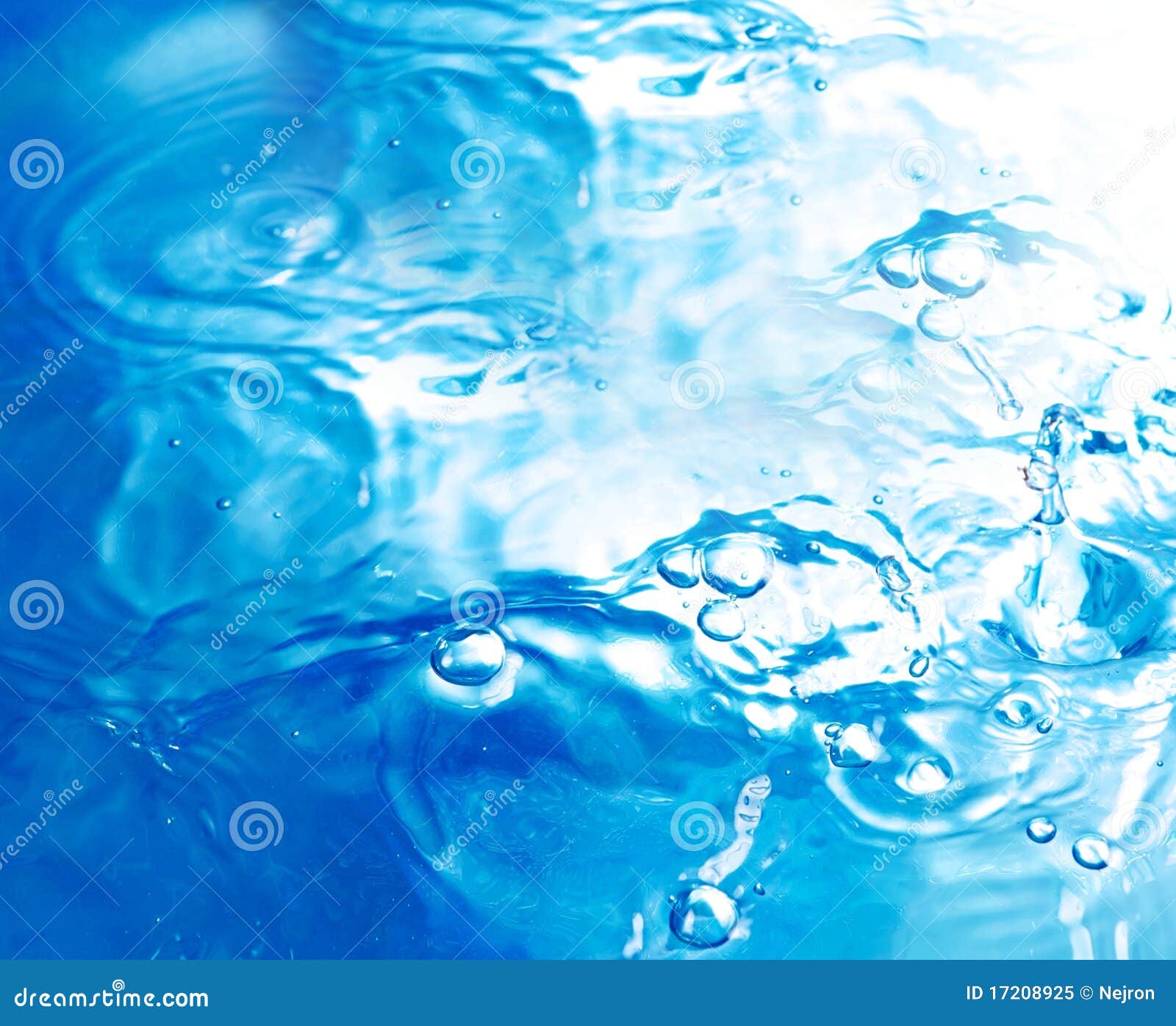 Blue water background stock image. Image of bright, environment - 17208925