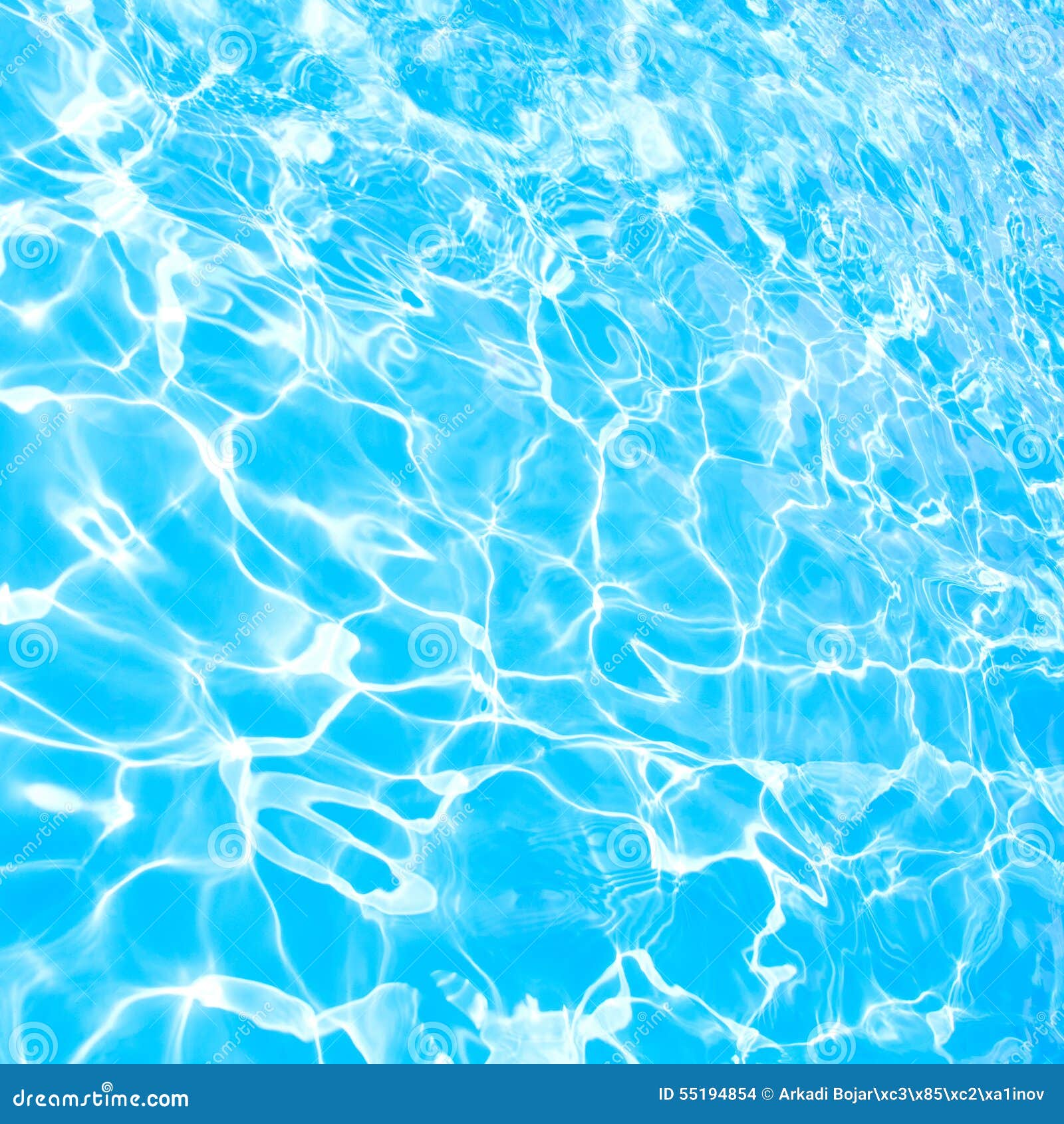 Blue water background stock photo. Image of color, macro - 55194854