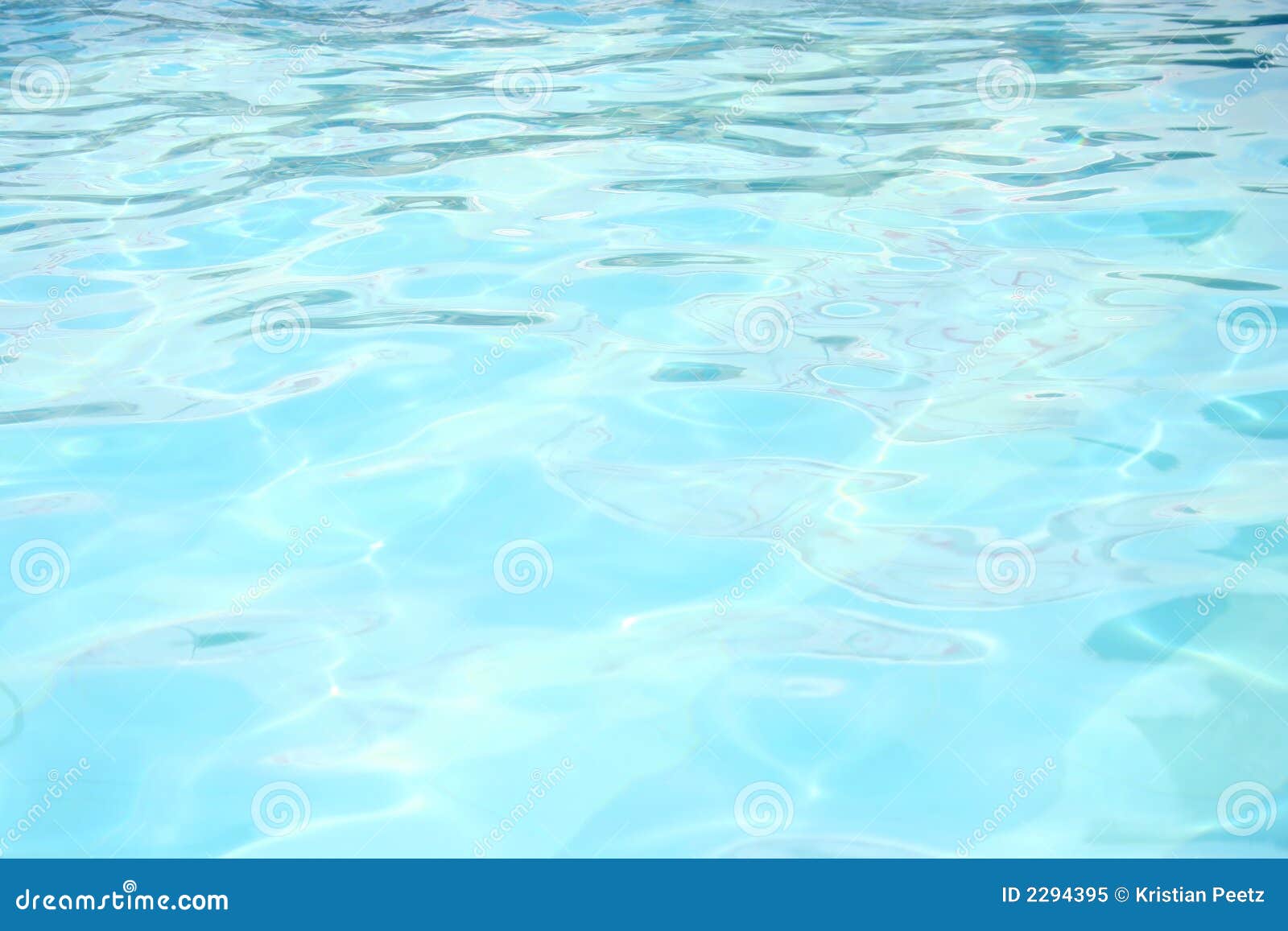 Blue Water Bright Reflections Stock Image - Image of bright, summer ...