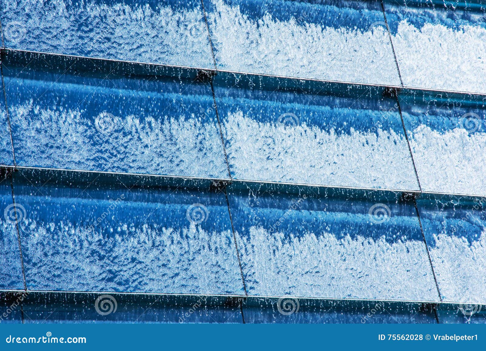 Blue Water Cascade Background Stock Photo - Image of cascade, flowing ...