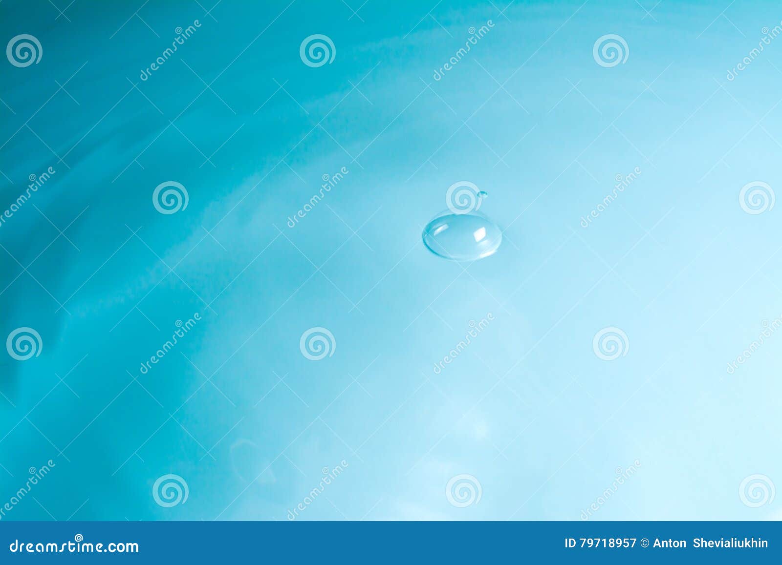 Blue Water Circle Background, Ripple Water Stock Image - Image of rain ...