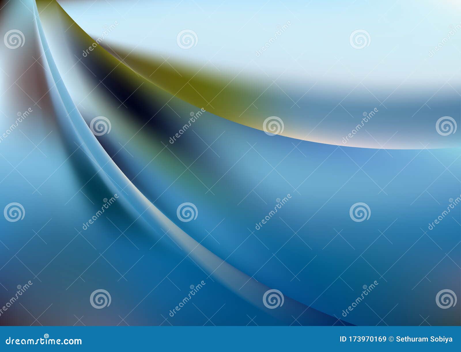 Blue Water Creative Background Vector Illustration Design Stock Vector ...