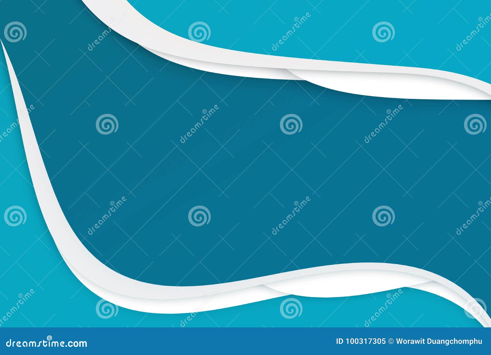 Blue Water Curve Background Stock Illustration - Illustration of move ...