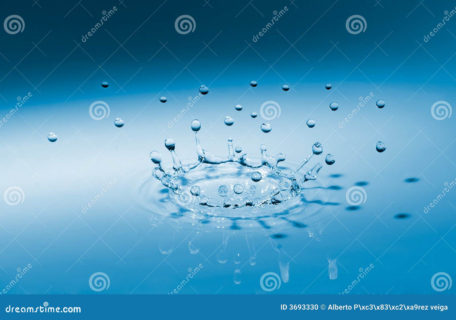 Blue water drop stock photo. Image of recycle, energy - 3693330