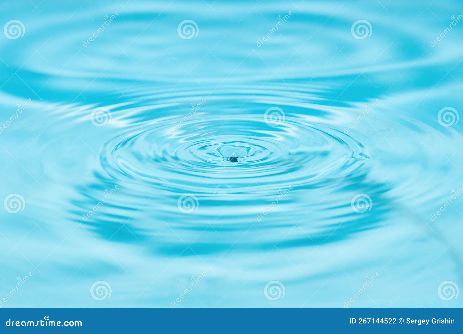 Blue Water Drop Falling Down. Global Thirsty Stock Photo - Image of ...