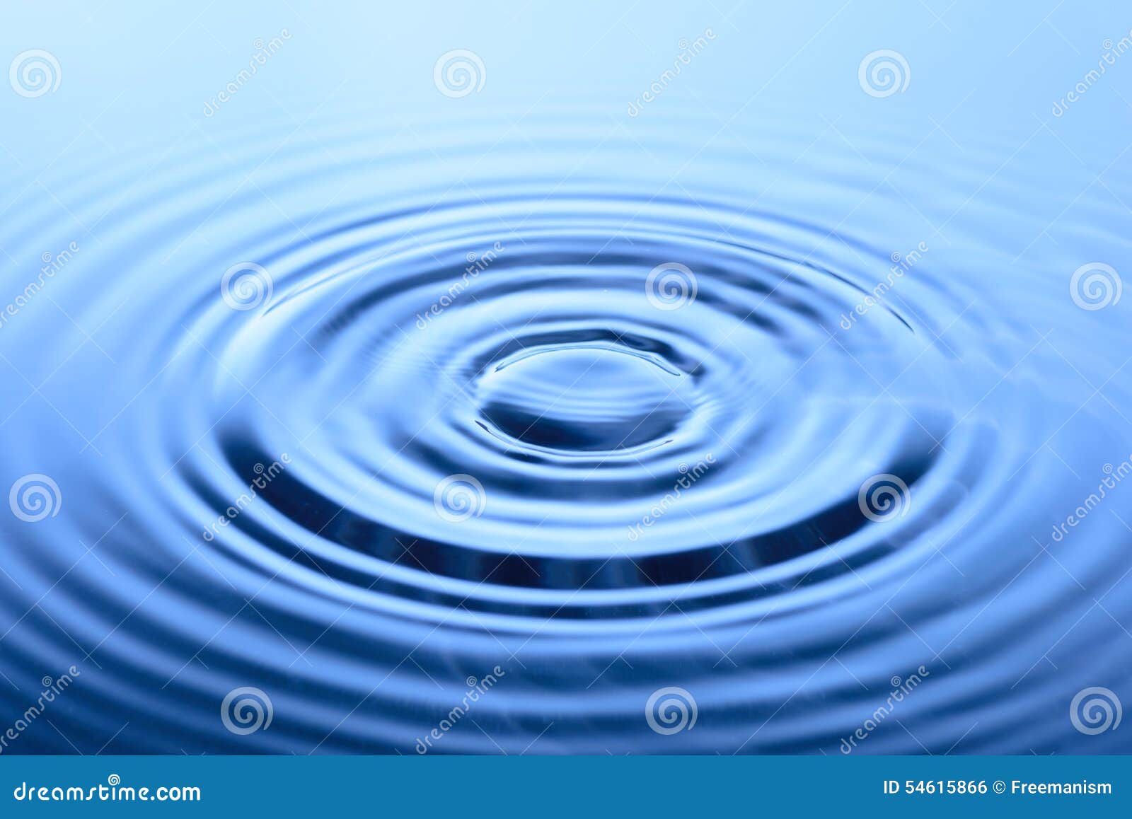 Blue Water Drop and Splash Background Stock Photo - Image of cold, lake ...