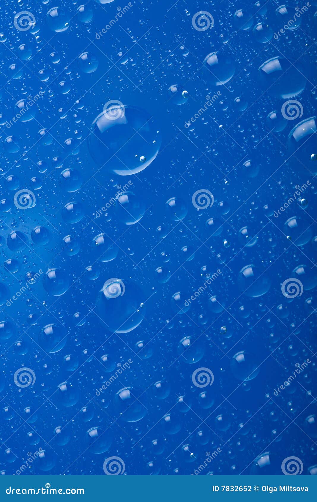 Blue Water Drops Background Stock Photo - Image of pure, care: 7832652
