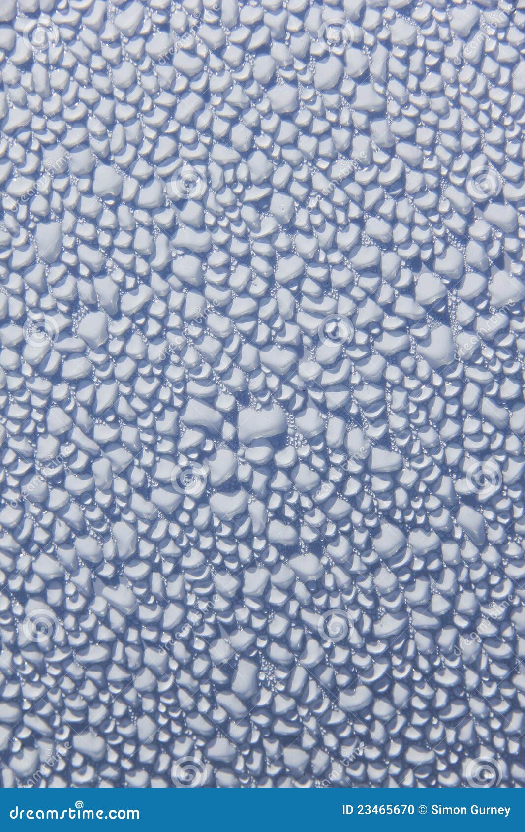 Blue Water Drops Moisture Background Texture Stock Photo - Image of ...