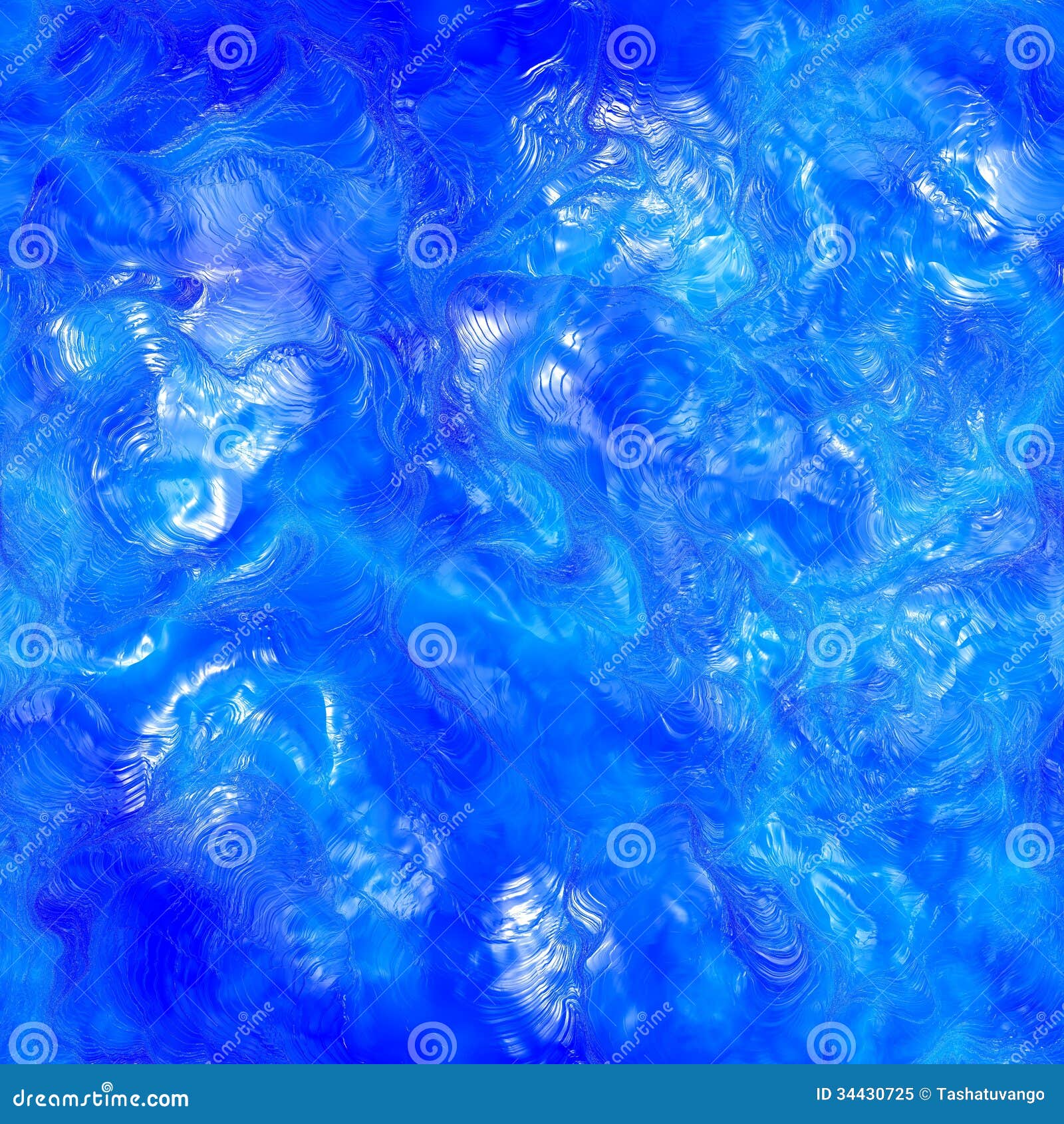 Blue Water Effect. Seamless Tileable Texture. Royalty Free Stock Photo ...