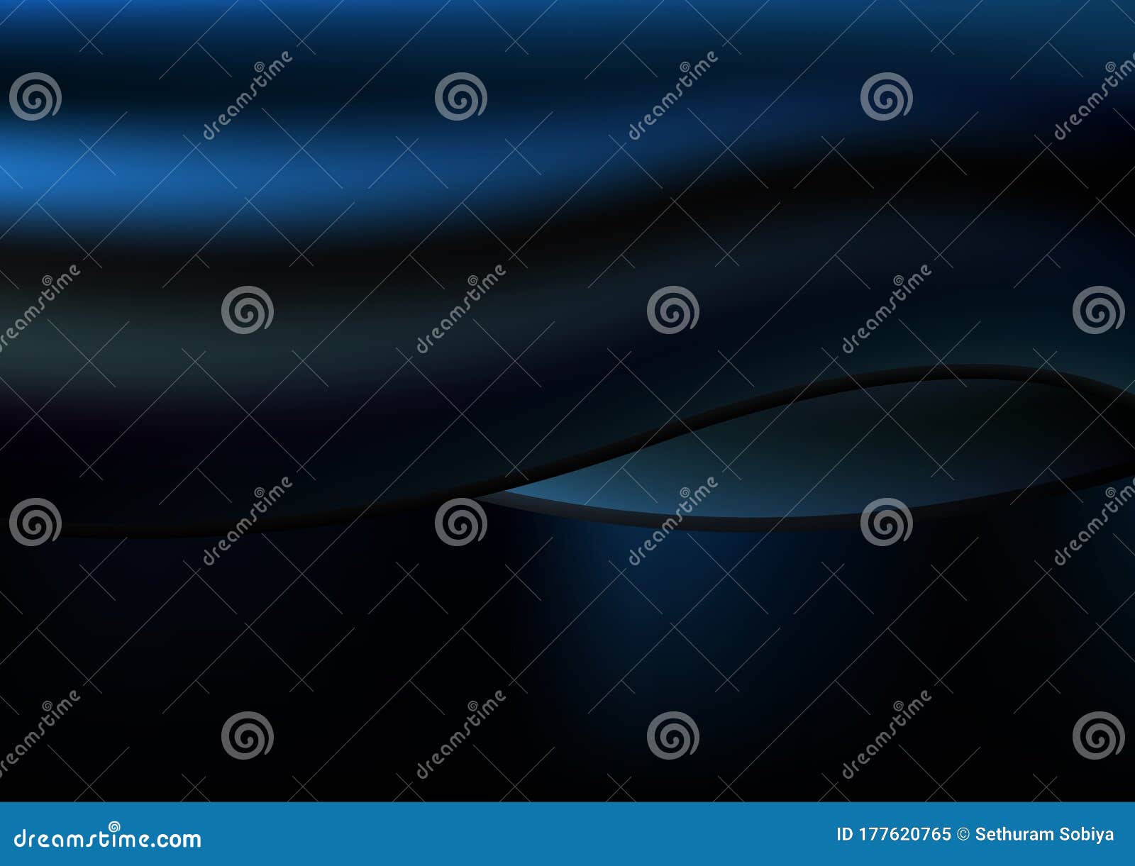 Blue Water Element Background Vector Illustration Design Stock Vector ...