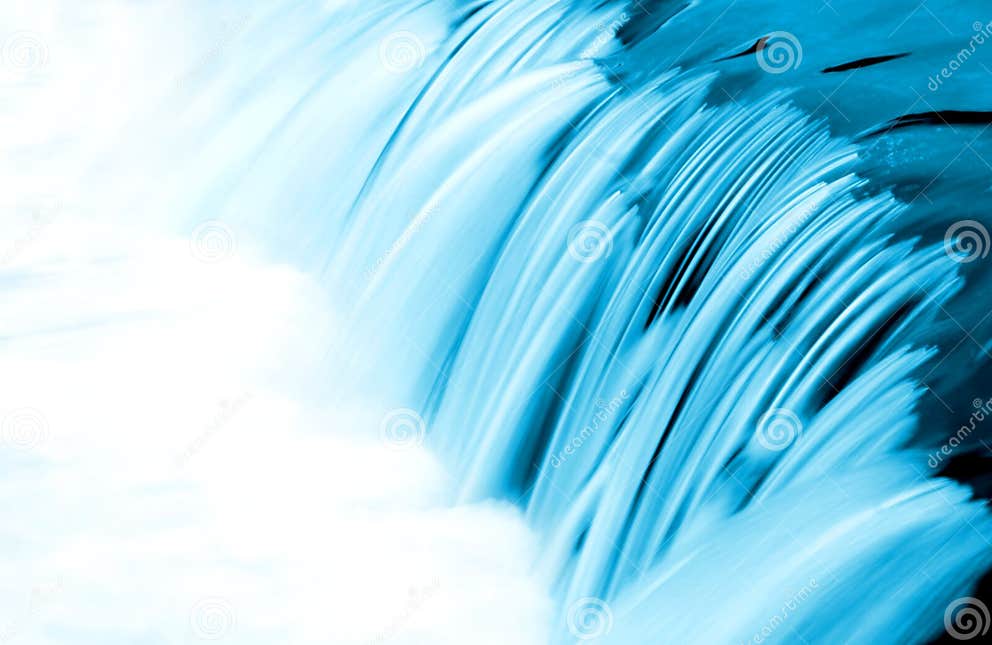 Blue Water Flow Detail stock image. Image of flood, nature - 247679