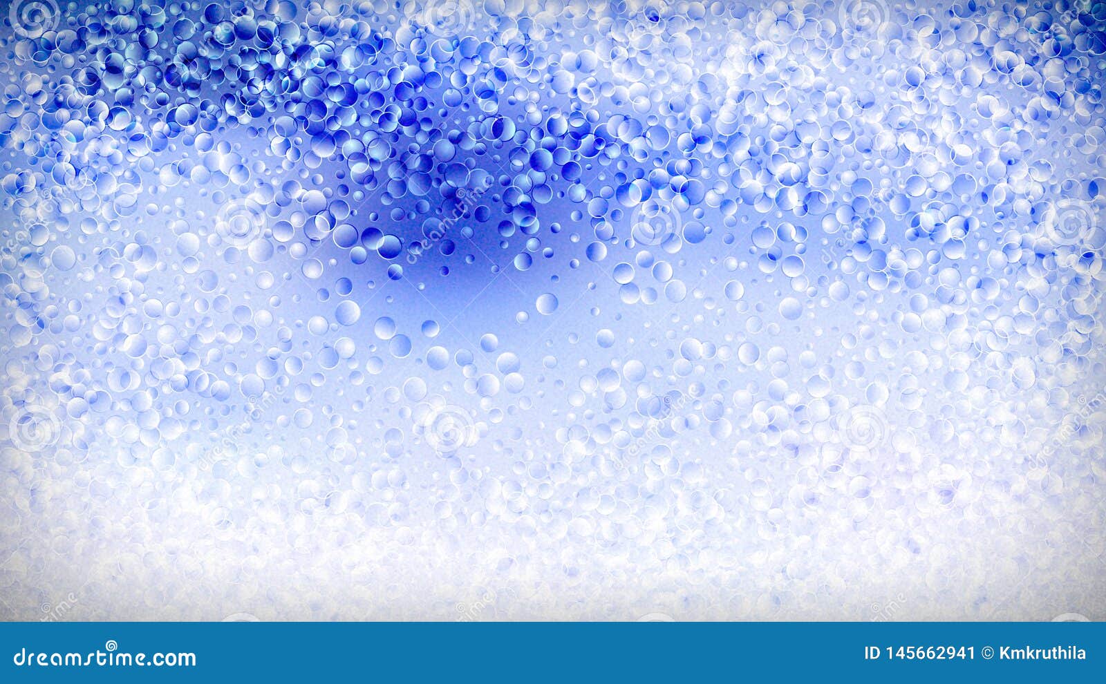 Blue Water Freezing Beautiful Elegant Illustration Graphic Art Design ...