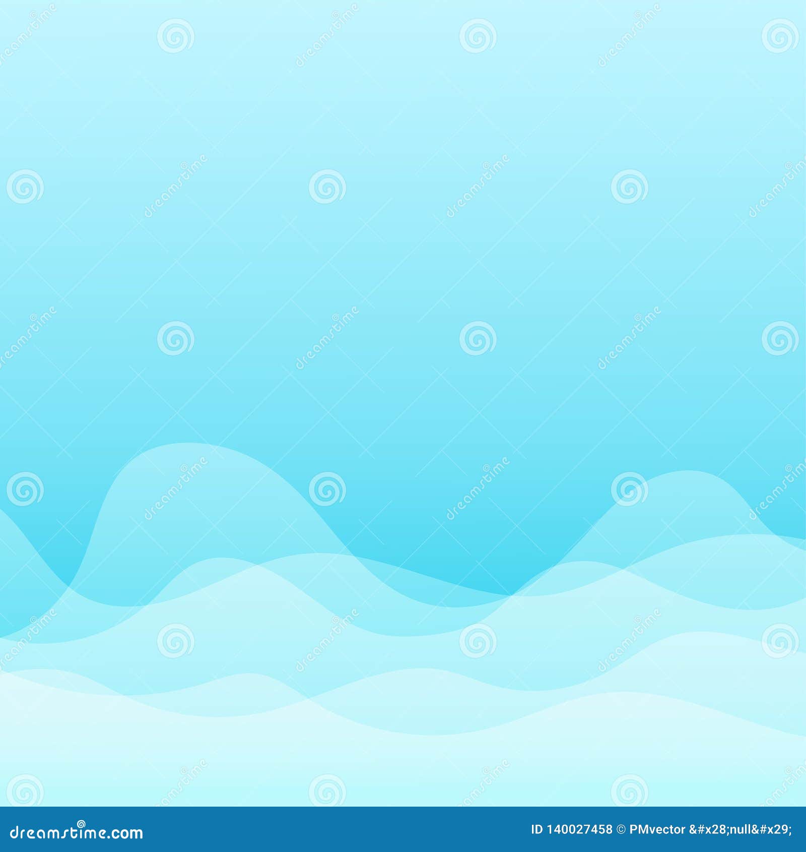 Blue Line Water Wave Concept Abstract Vector Background Stock ...