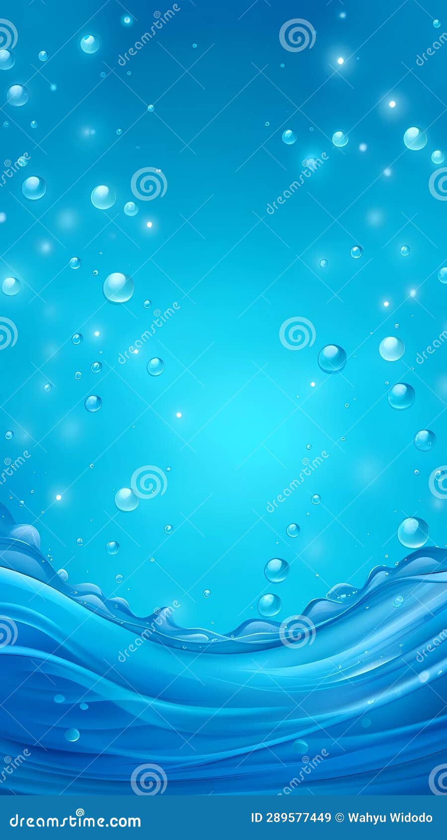 Blue Water Liquid Splash Abstract Illustration Background Ai Generated ...