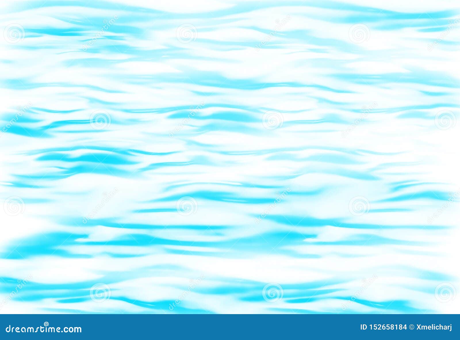 Blue Water Painted Illustrated Background Stock Illustration ...
