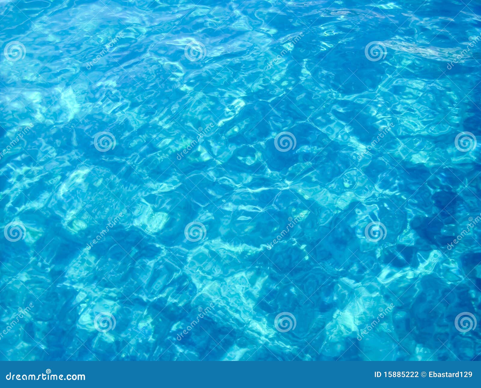 Blue water in pool stock photo. Image of water, summer - 15885222