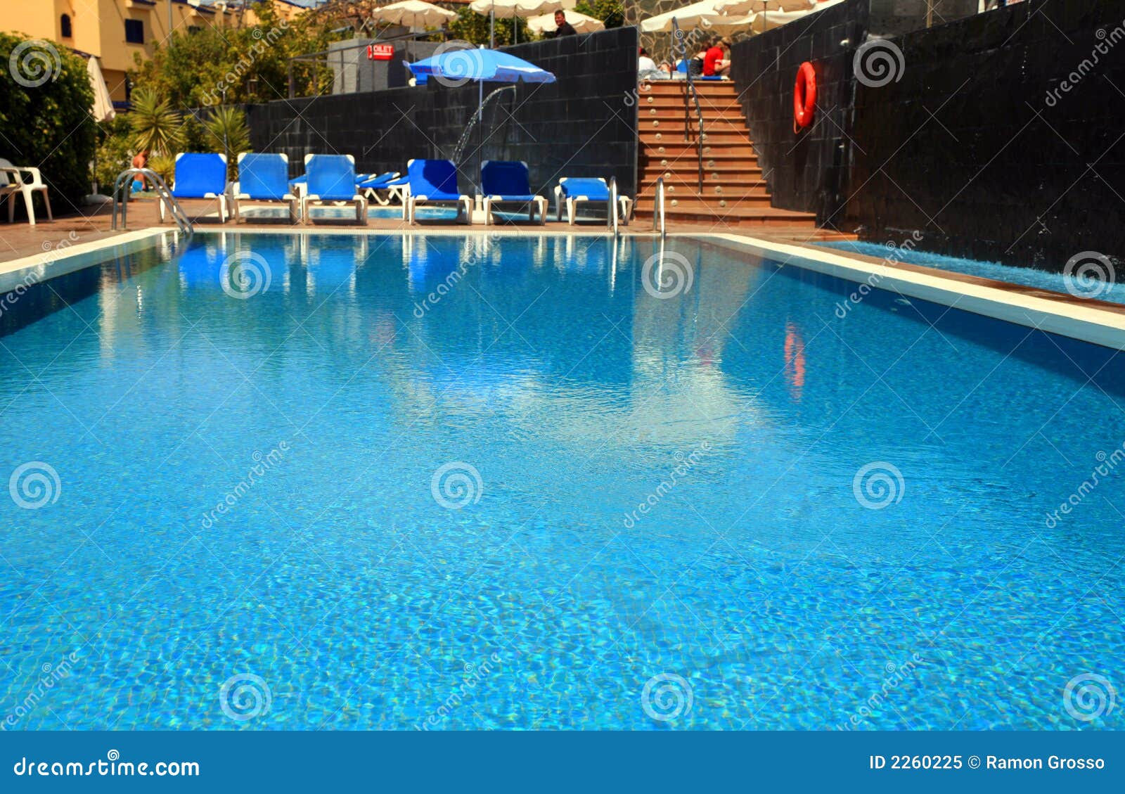 Blue water pool stock image. Image of nature, water, travel - 2260225