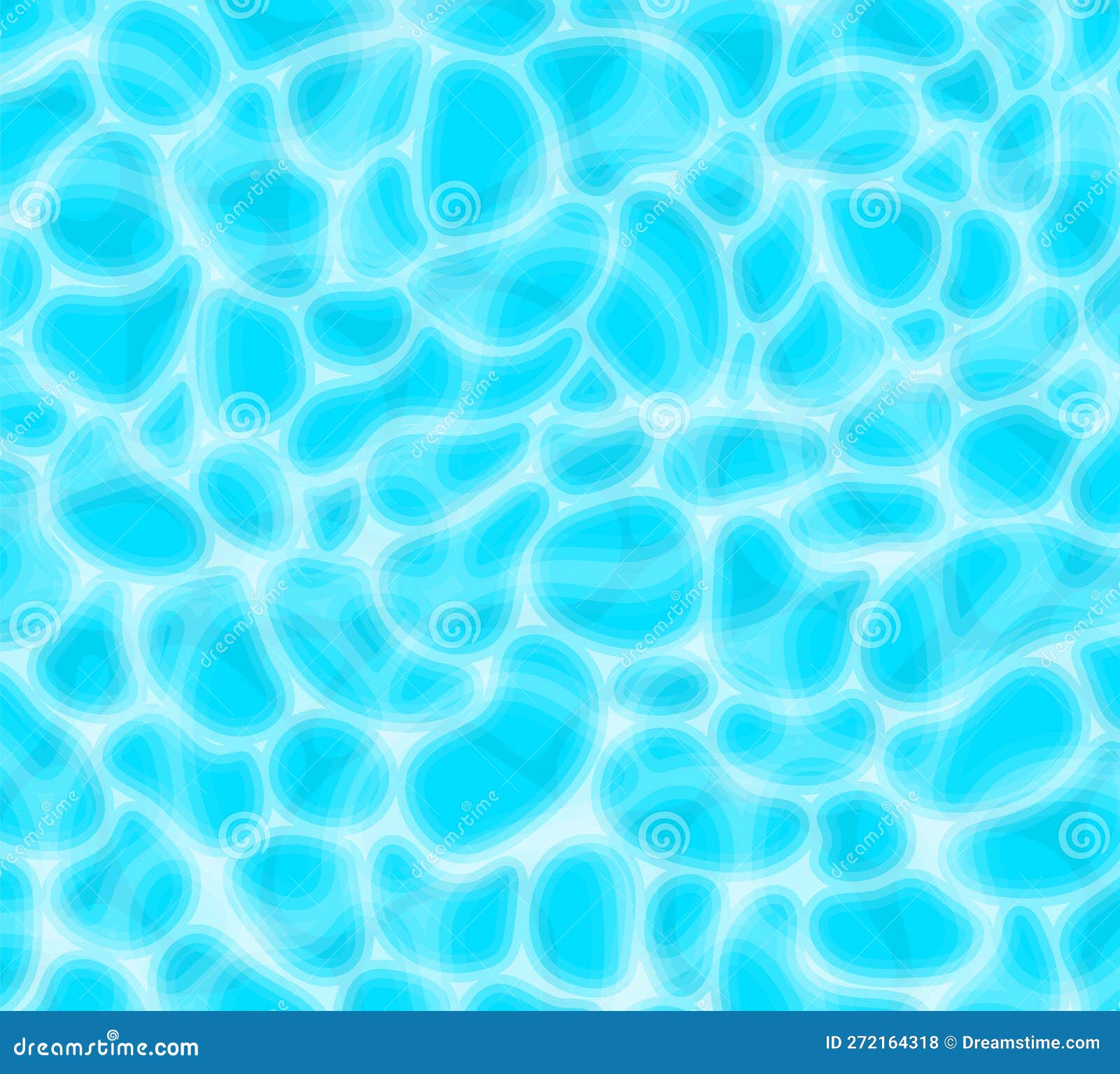 Blue Water Pool Background Texture. Overhead View on Swimming Pool ...