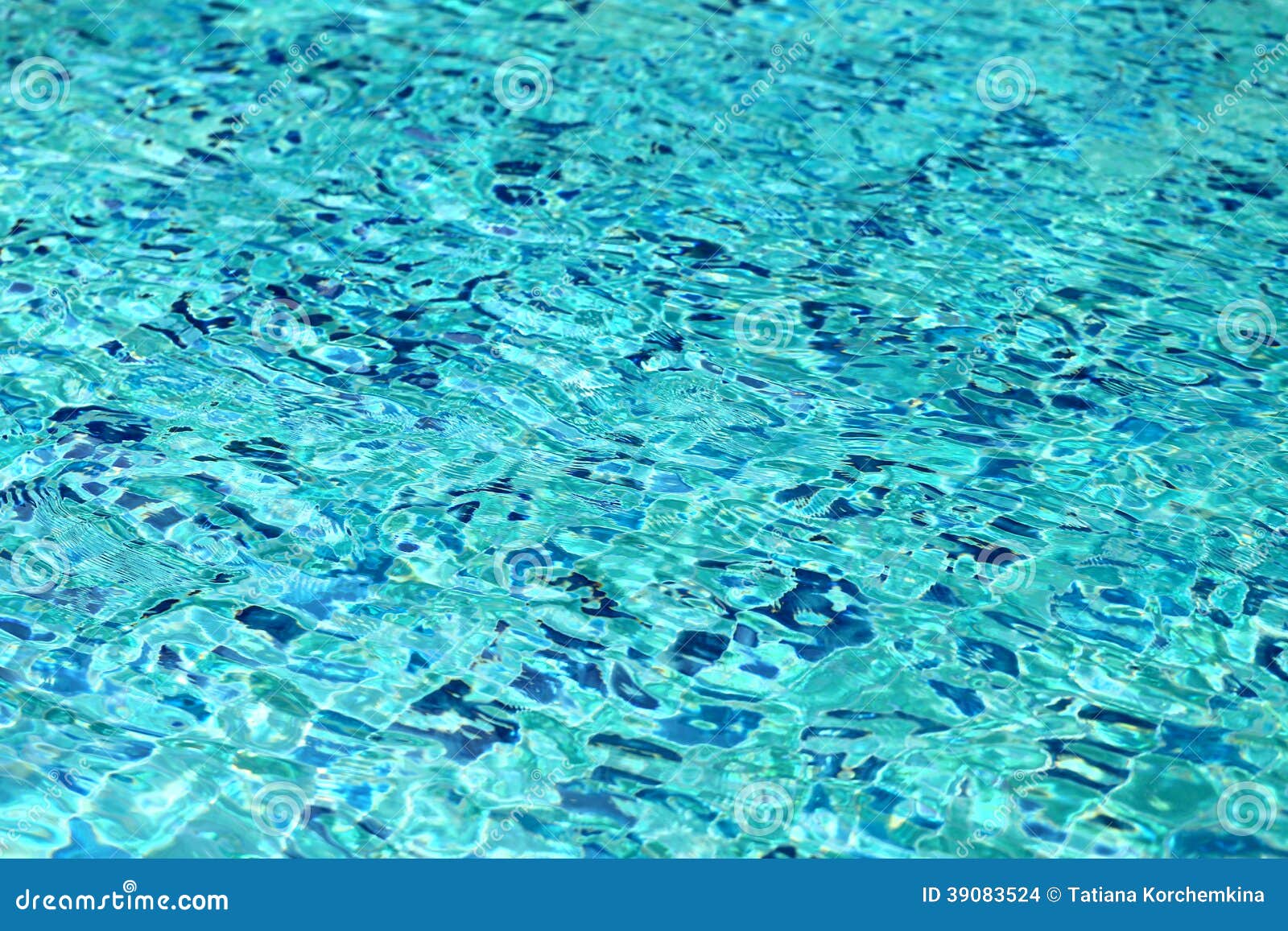 Blue water pool stock photo. Image of blue, rain, reflection - 39083524