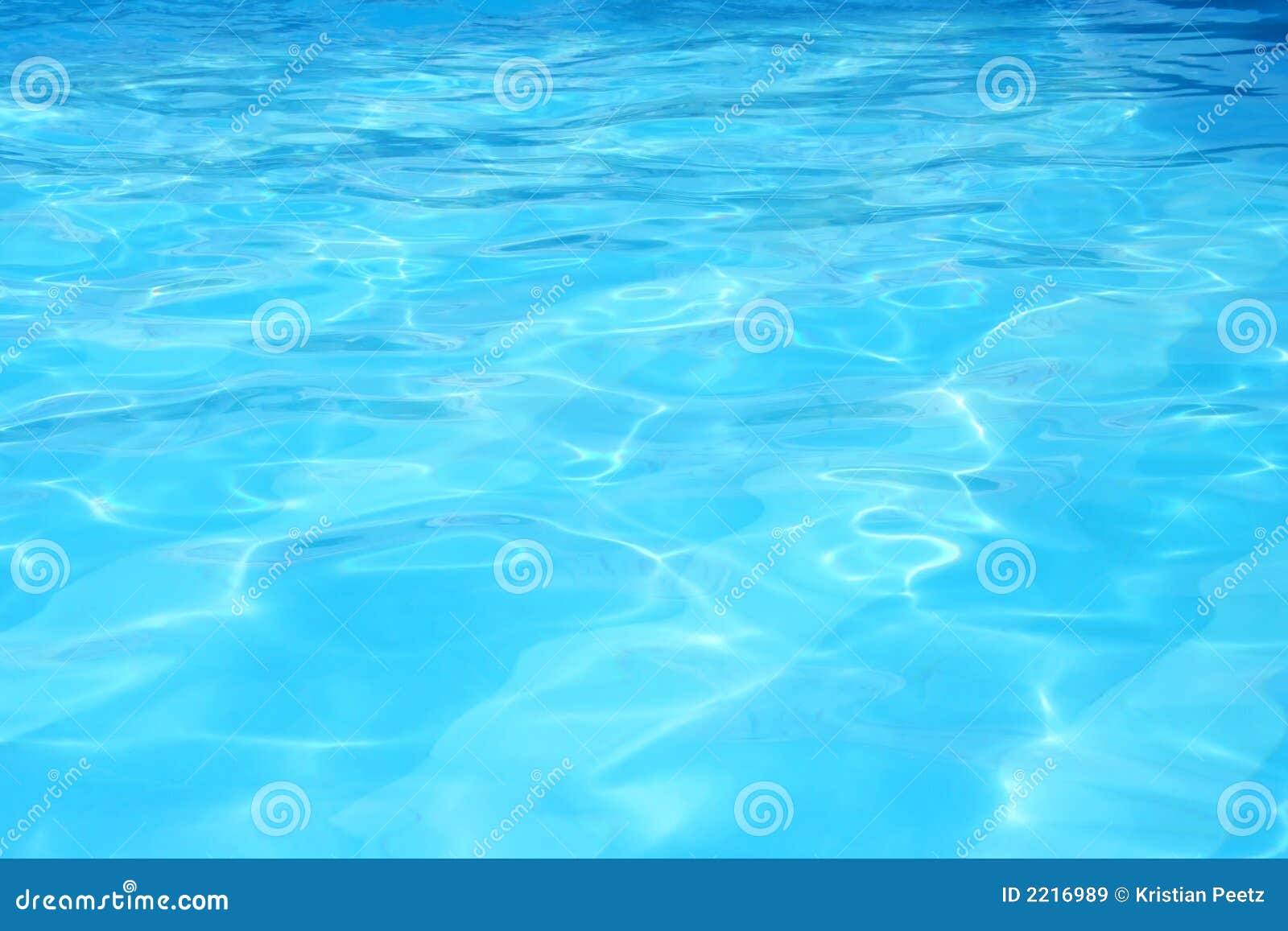 Blue water reflections stock image. Image of light, ripple - 2216989