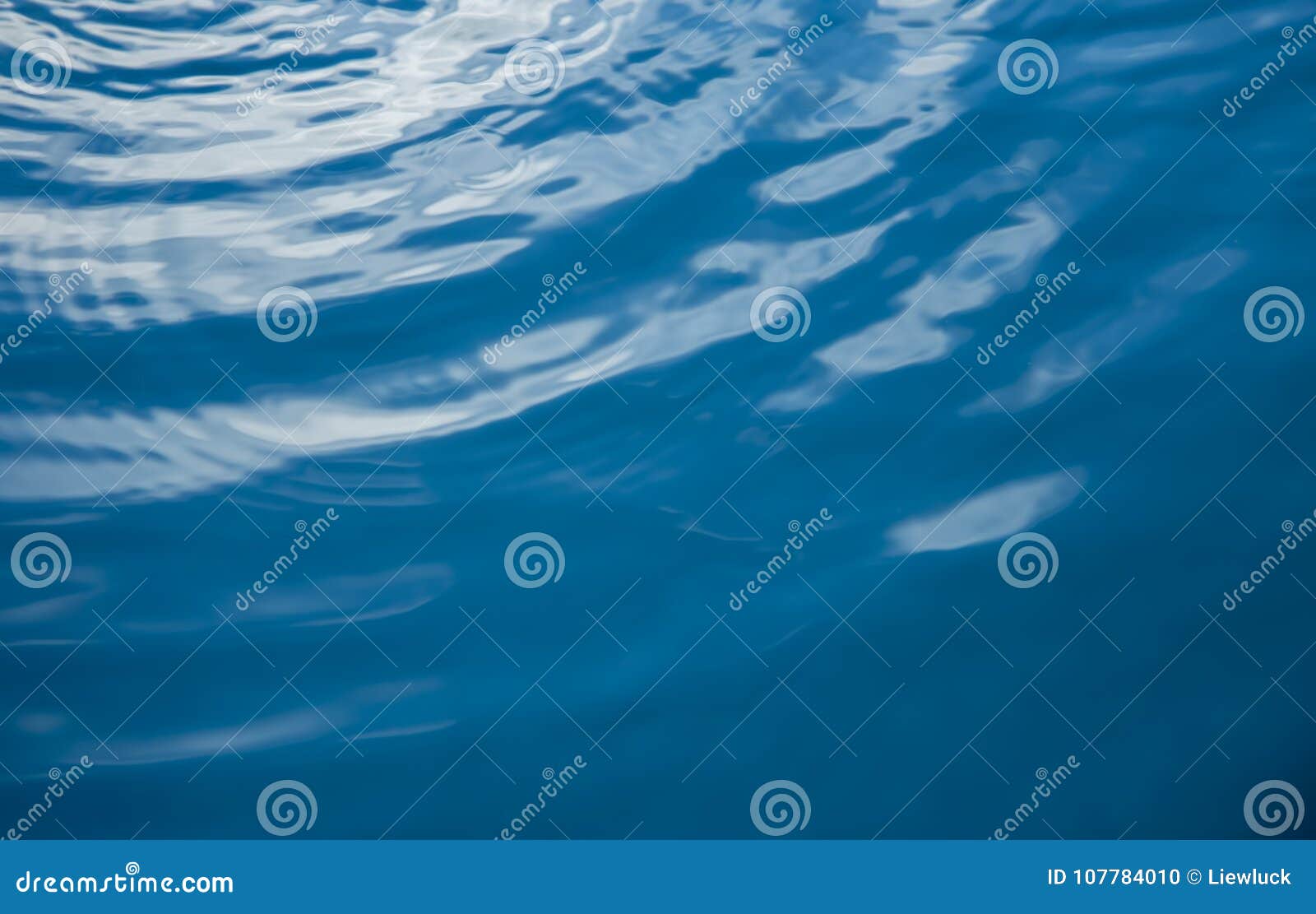 Water Ripple Into Waves Circles Spread Out It Is Caused By Water ...