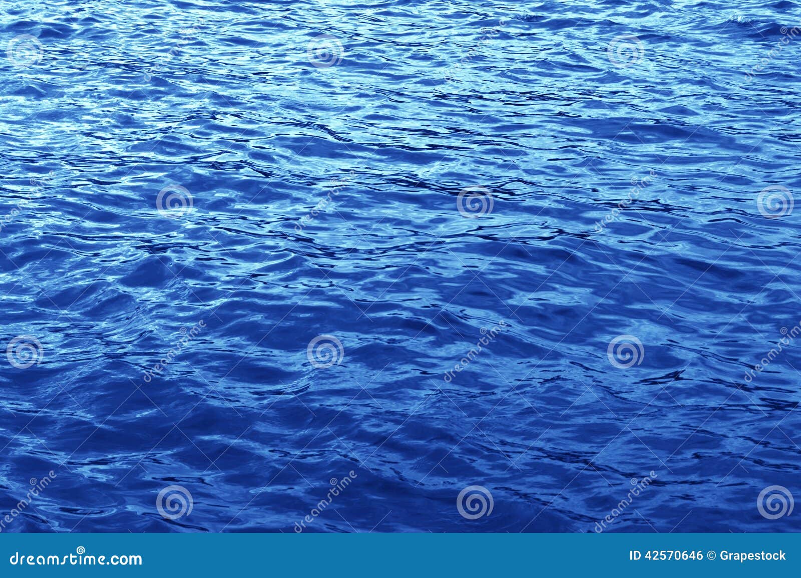 Blue water ripple stock photo. Image of cool, rain, clear - 42570646