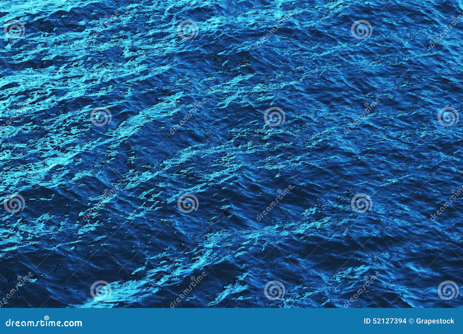 Blue water ripple stock photo. Image of beach, blue, rippled - 52127394