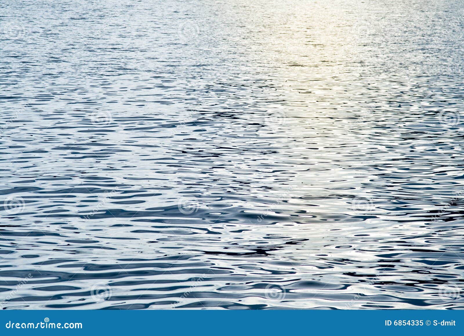 Blue water ripples stock image. Image of abstract, lake - 6854335