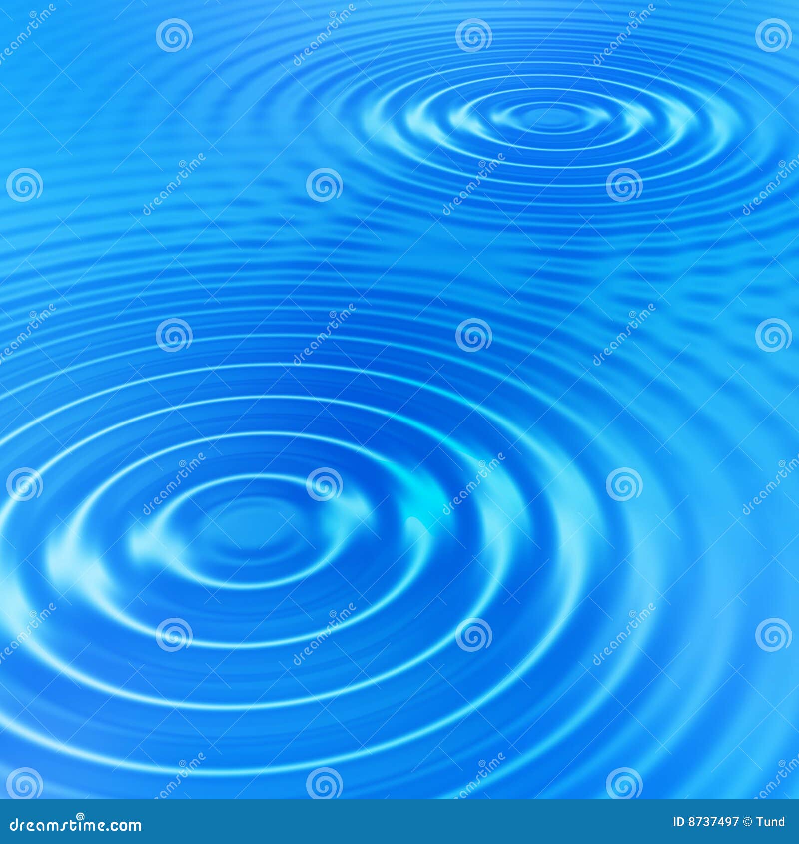 Blue water ripples stock illustration. Illustration of ocean - 8737497