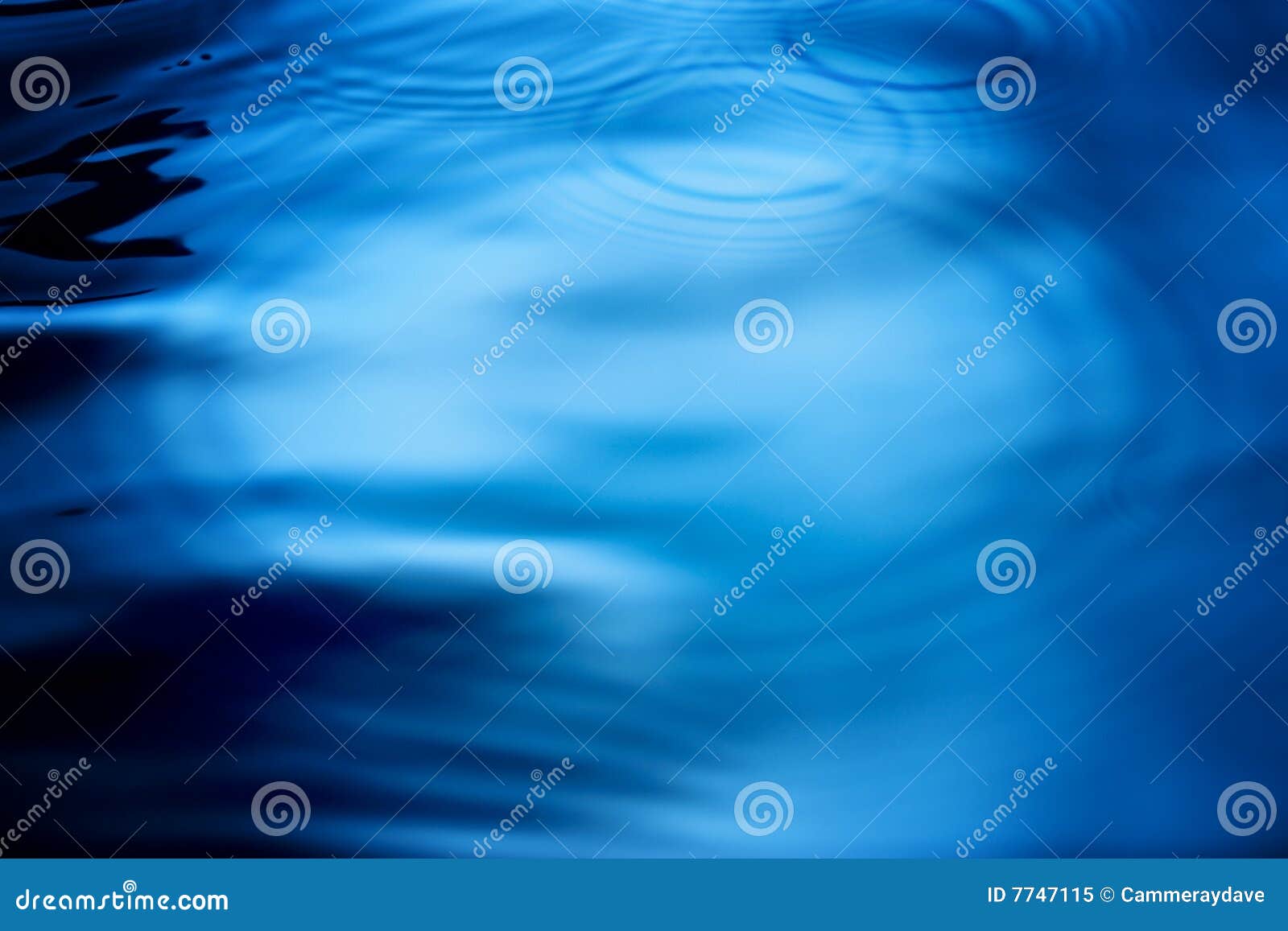 Blue Water Ripples Background Stock Image - Image of clear, light: 7747115