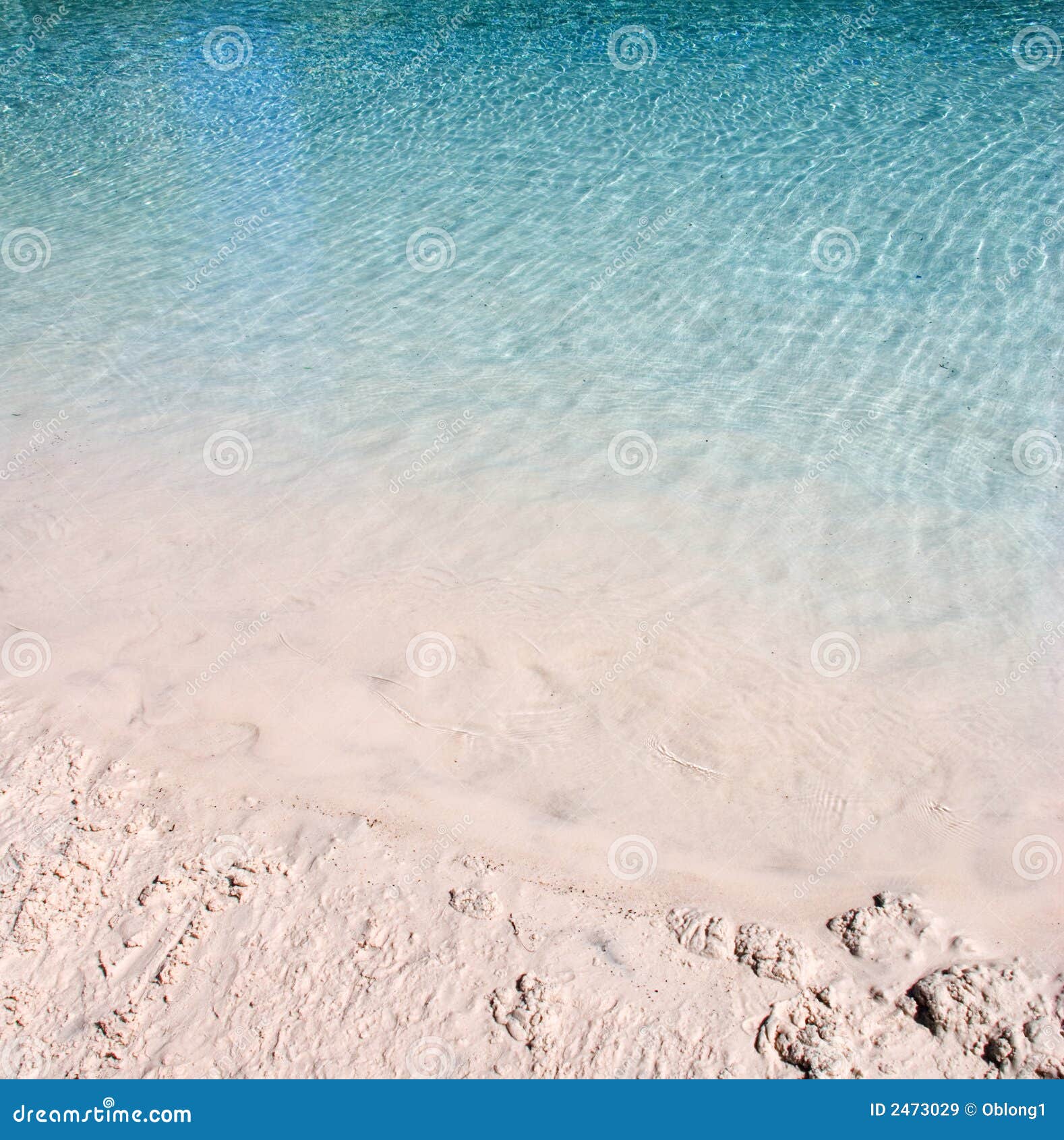 Blue Water Ripples Sandy Beach Stock Image - Image of pure, summer: 2473029
