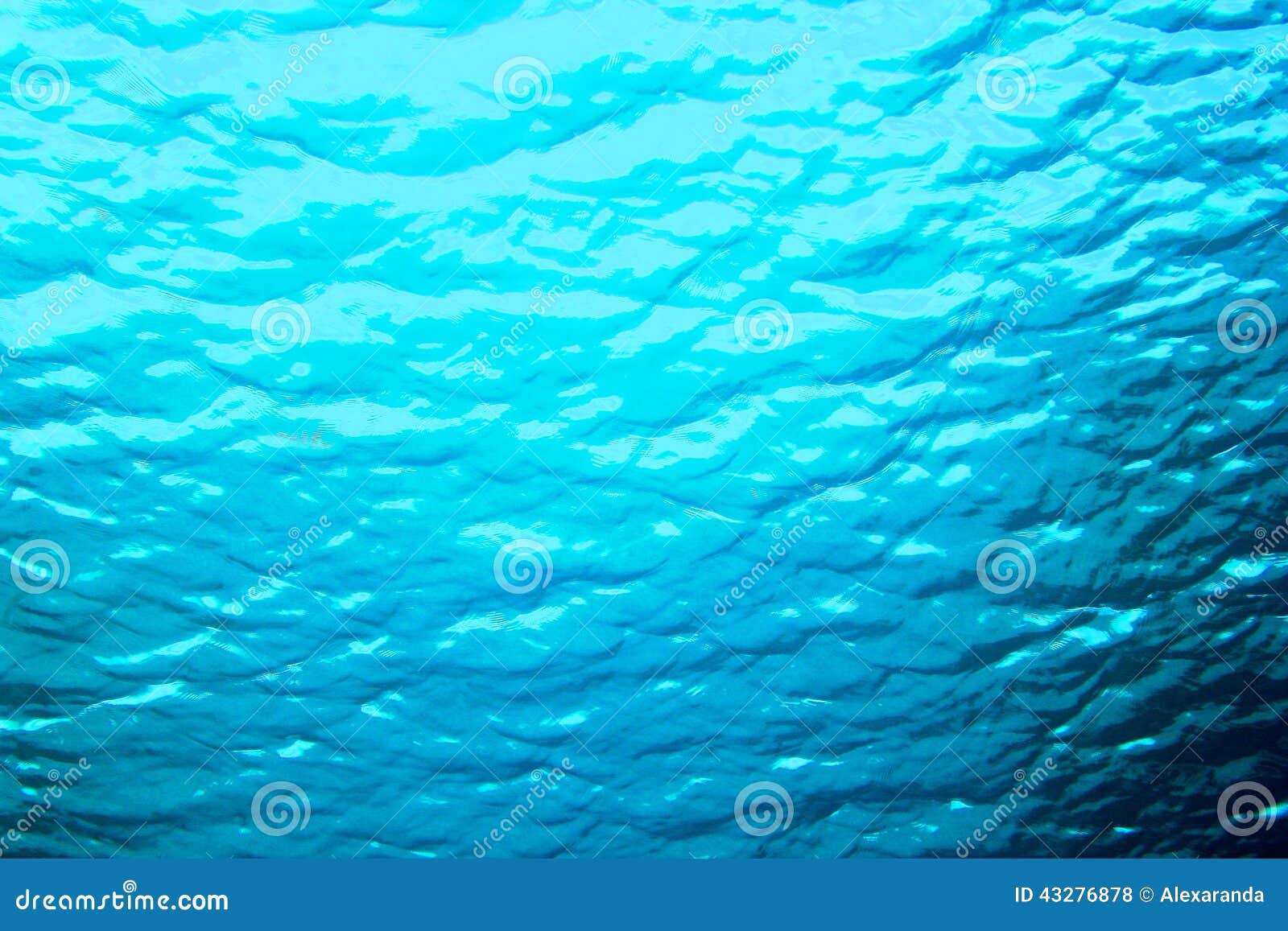 Blue Water Ripples Underwater, Texture And Backgrounds Stock Photo ...