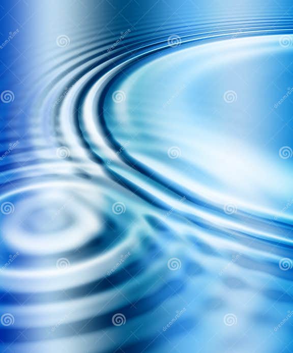 Blue Water Ripples or Waves Stock Vector - Illustration of drips, cold ...