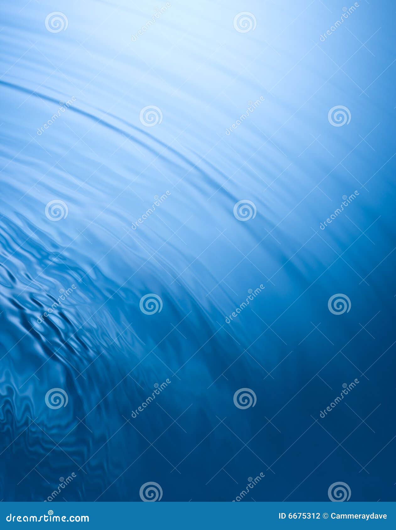 Blue Water Ripples Waves Background Stock Photo - Image of calming ...