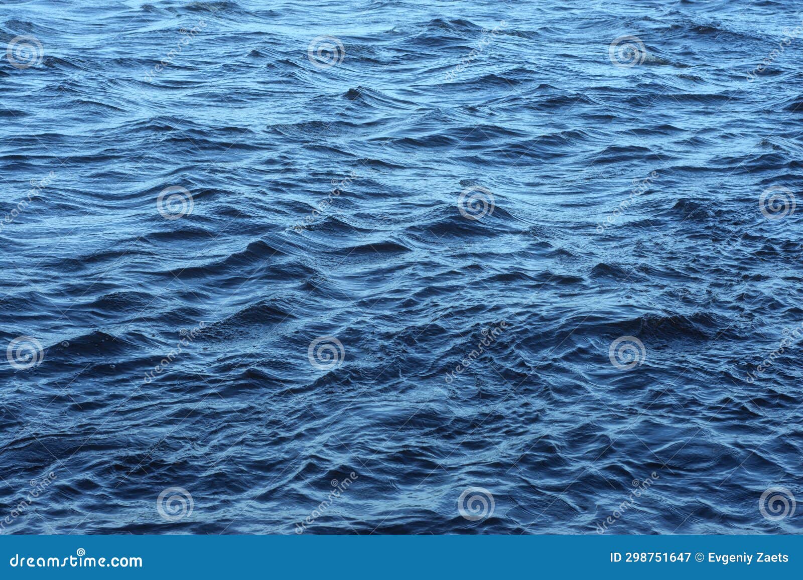 Rippling blue water stock image. Image of ocean, wave - 298751647