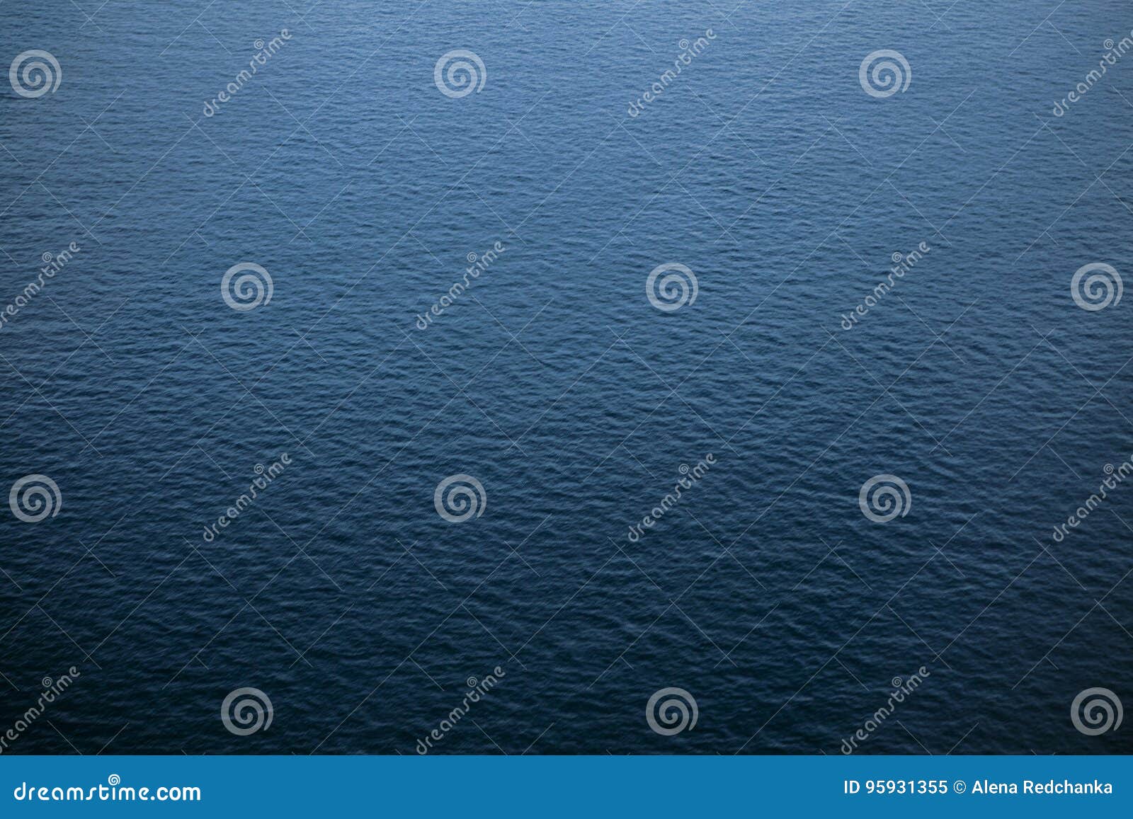 Blue Water Sea Background. View from Above. Stock Image - Image of ...