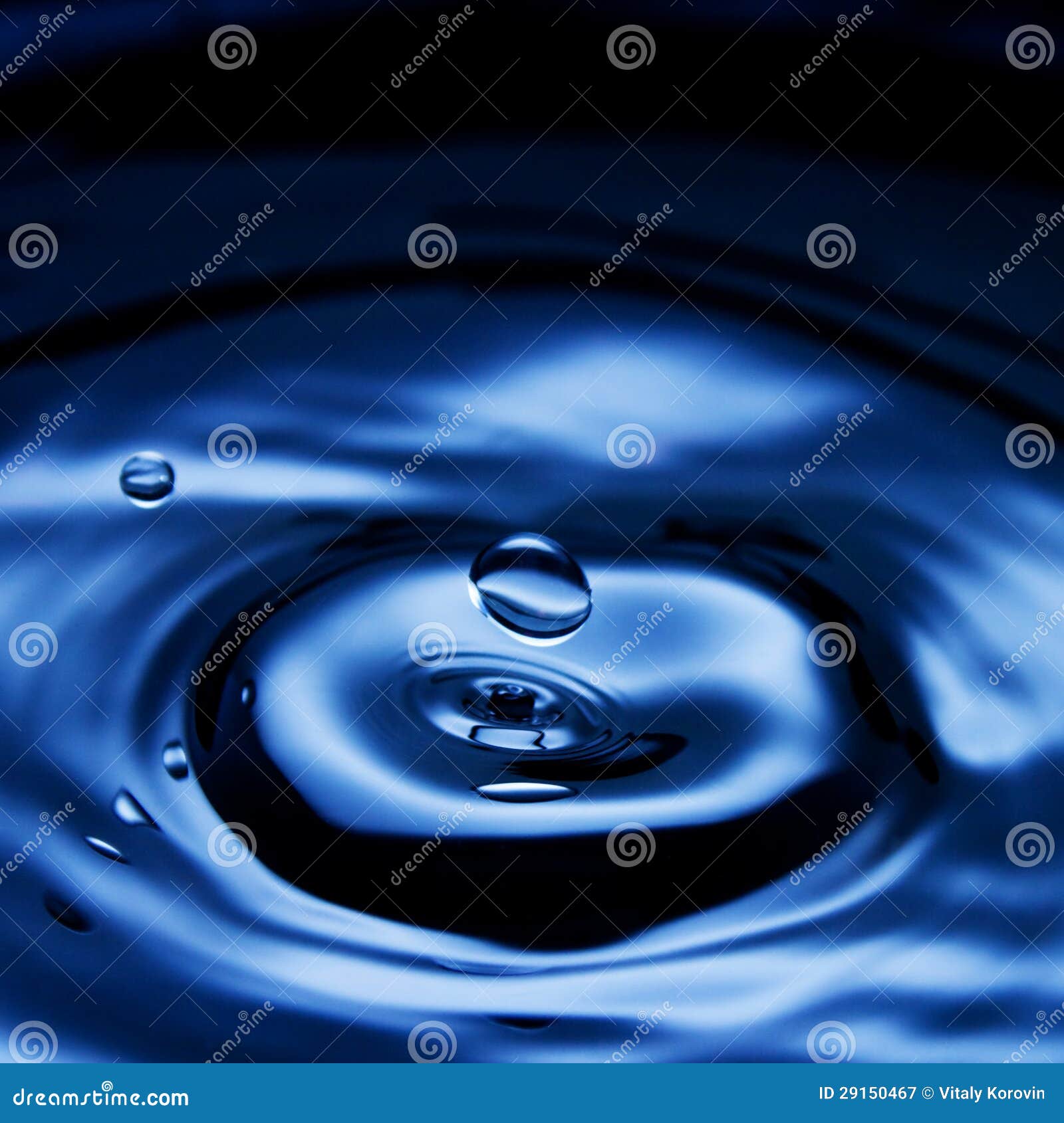 Blue water splash stock image. Image of waves, water - 29150467