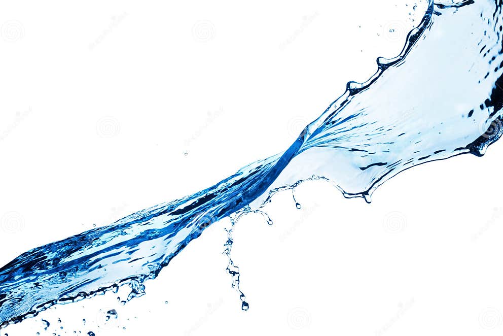 Blue water splash stock image. Image of detailed, splash - 6228501