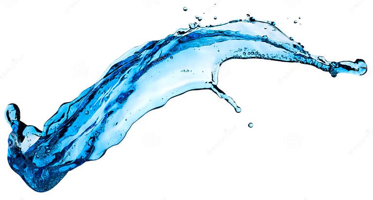 Blue water splash stock image. Image of splash, droplets - 6228617
