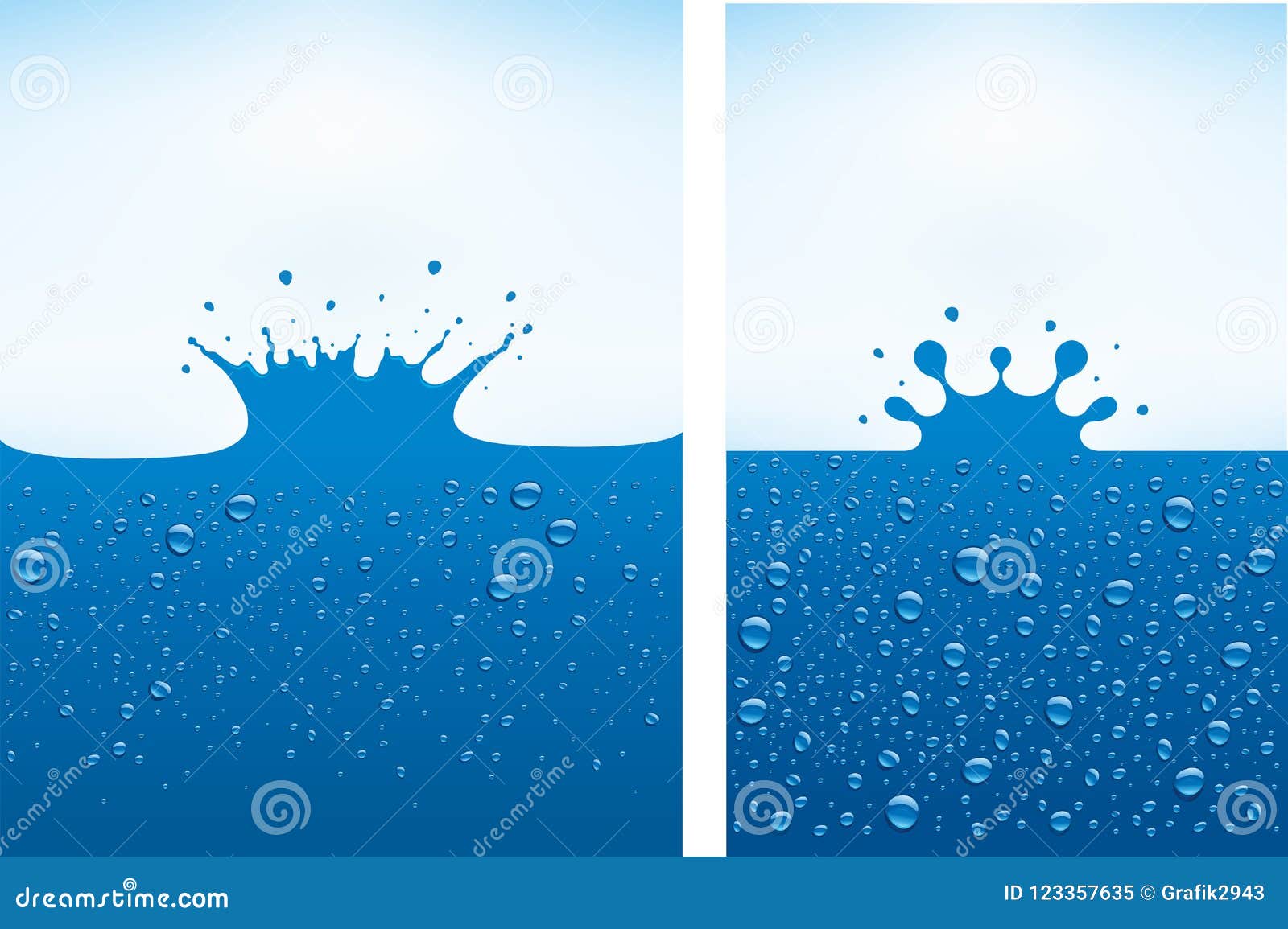 Many Drops Splash Stock Illustrations – 503 Many Drops Splash Stock ...
