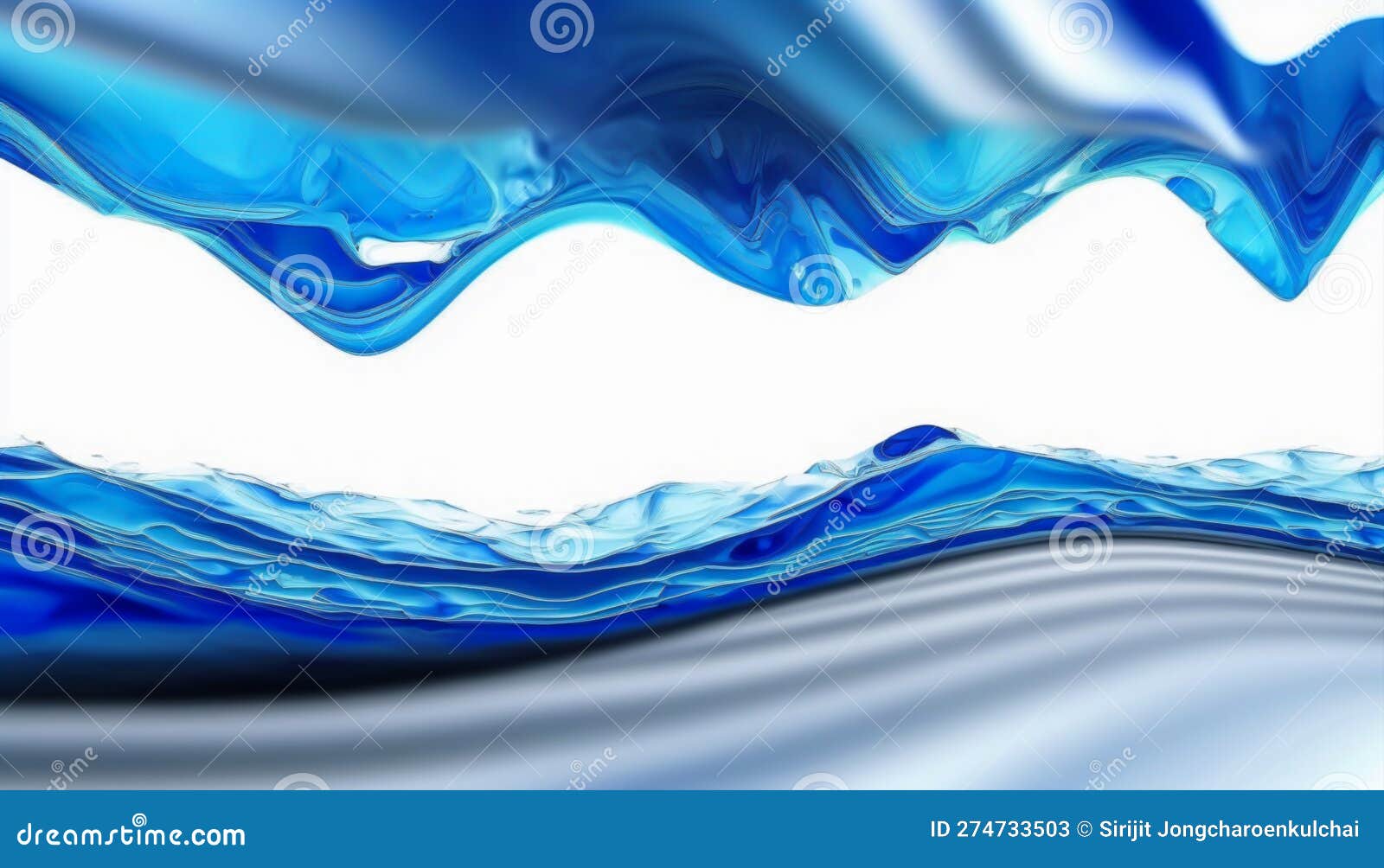 Blue Water Splash on White Background 库存例证 - 插画 包括有 液体, 流动: 274733503