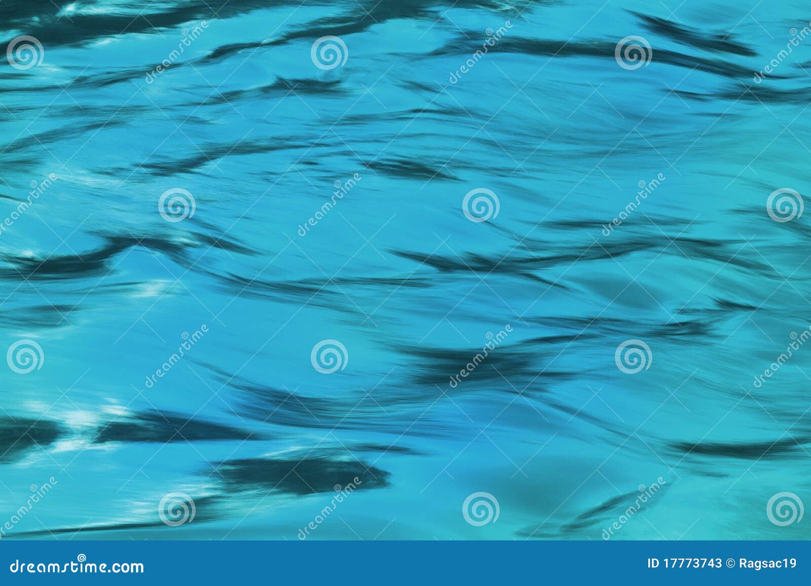 Blue Water Surface Abstract Stock Image - Image of seamless, horizontal ...